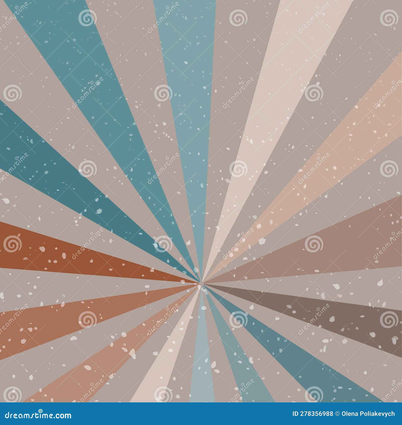 Retro Sun Light. Retro Poster for Wallpaper Design. Sunburst Background ...