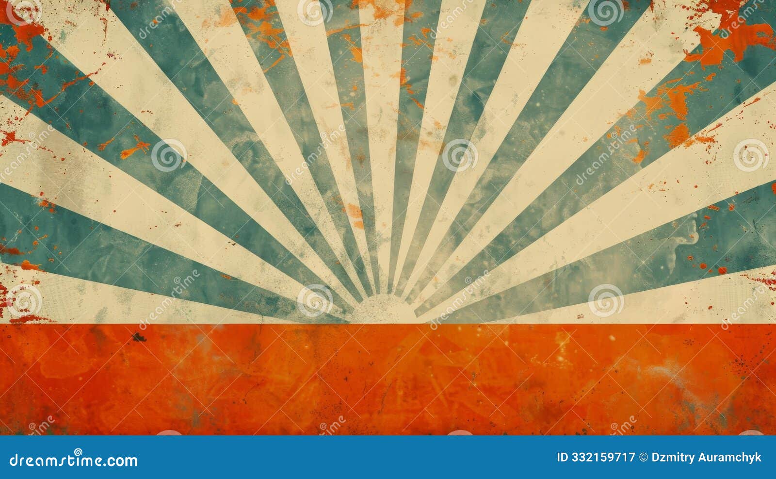Retro Sunburst Design, A Detailed Design Of A Retro Sunburst With ...