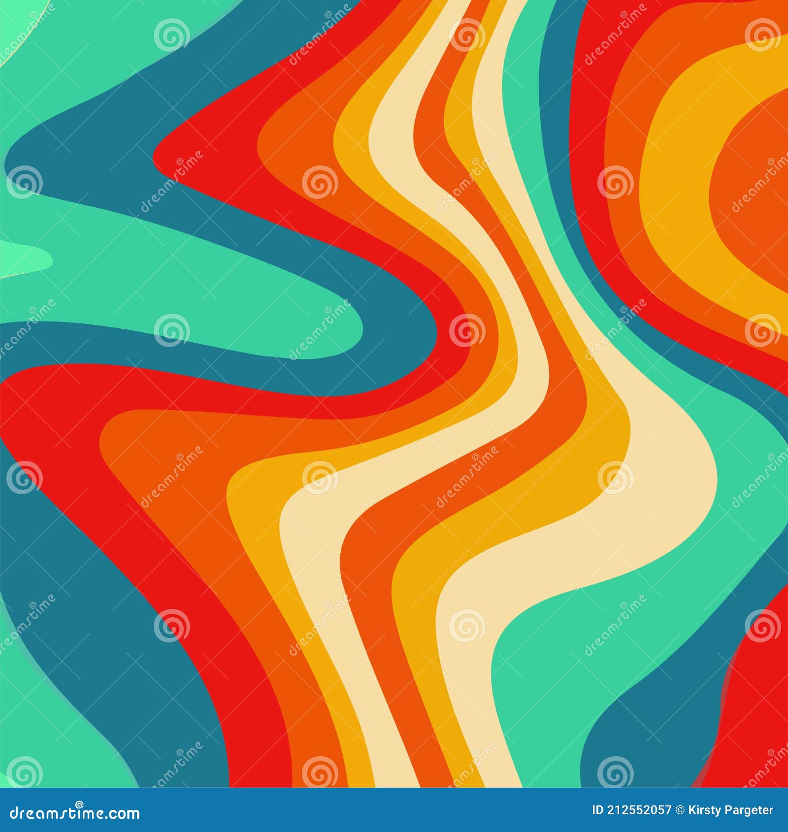 Retro Swirl Background Design Stock Vector - Illustration of wallpaper ...