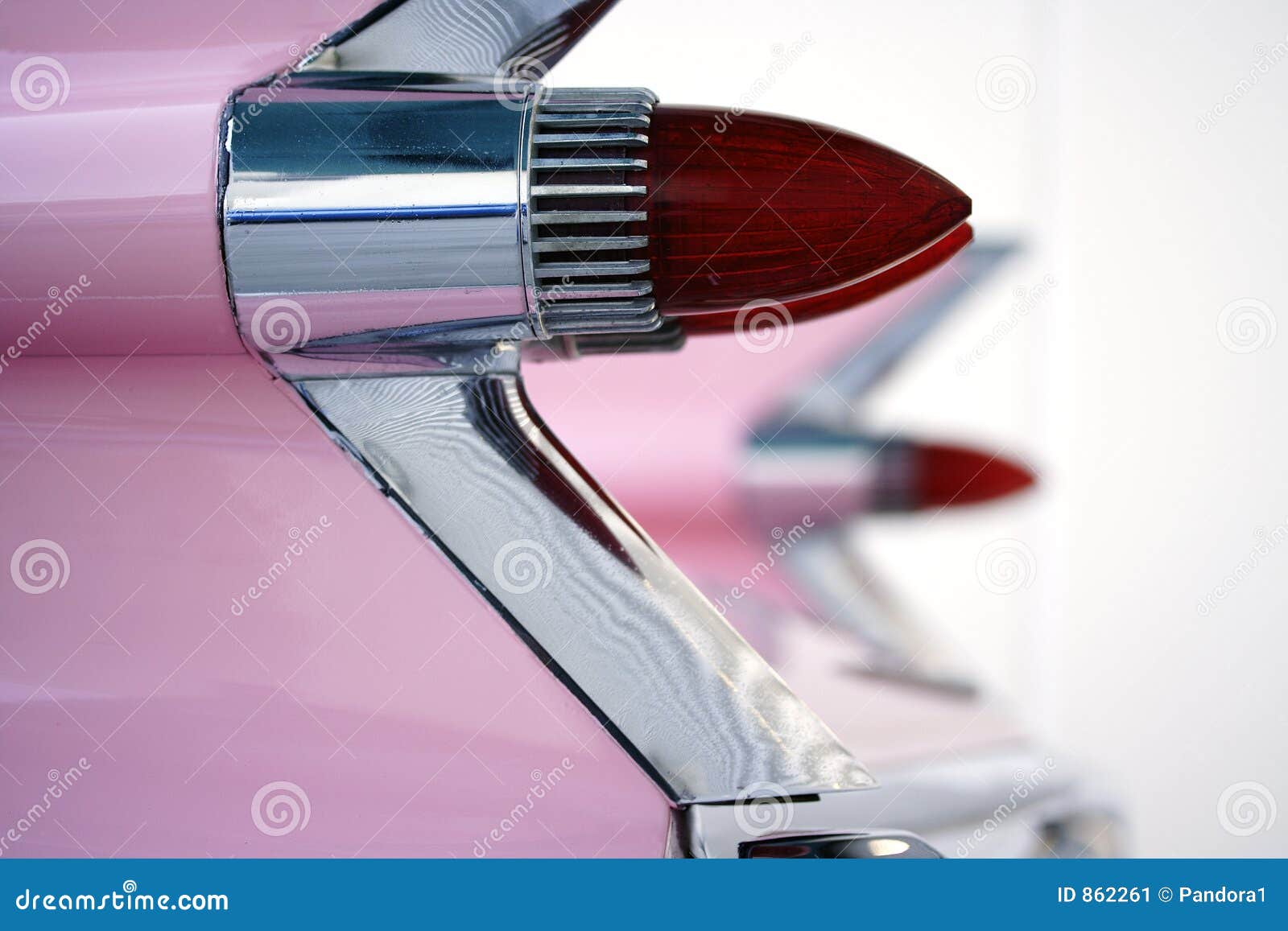Retro tail fins stock image. Image of ages, flutes, chrome - 862261