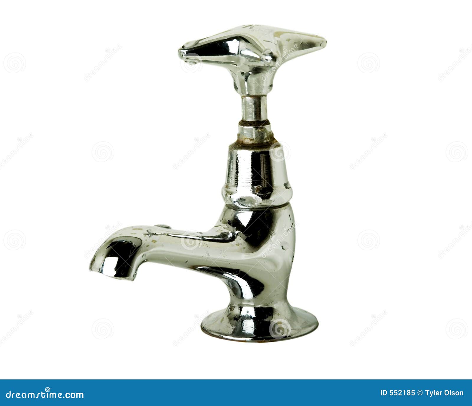 Retro Tap stock image. Image of chrome, fashion, isolation - 552185