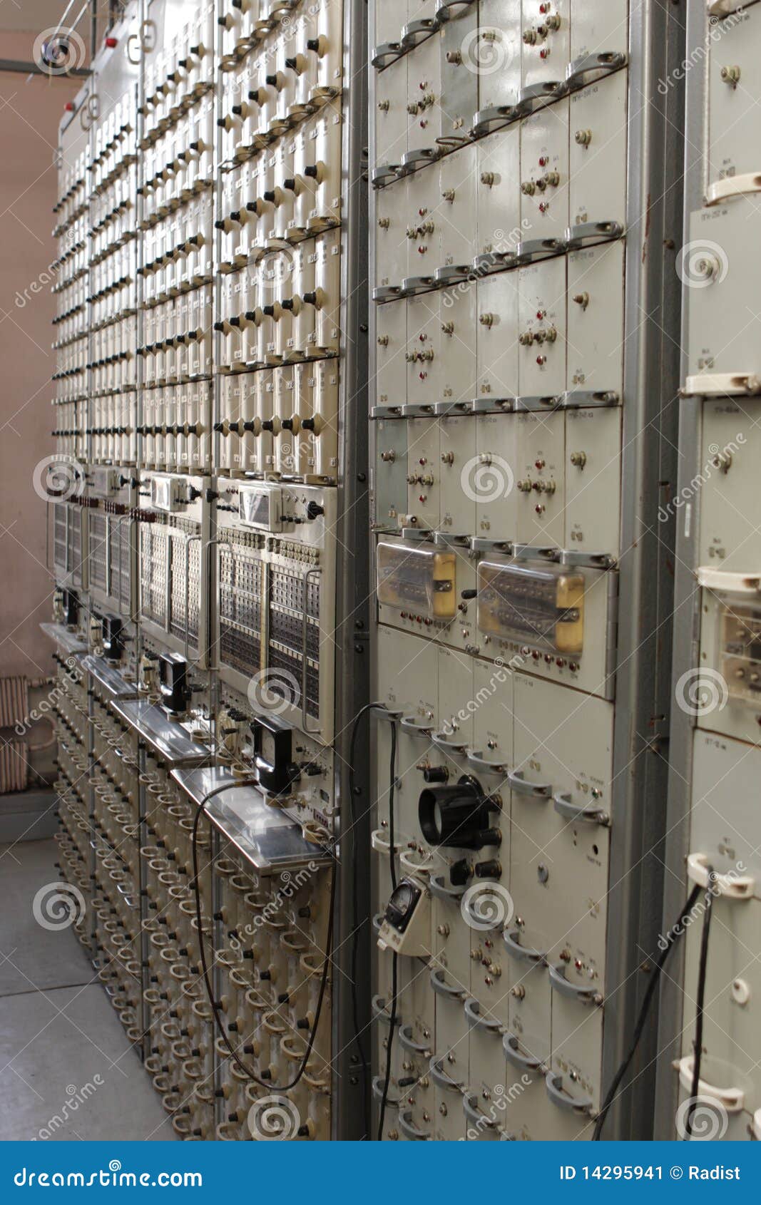 Retro telecom equipment stock image. Image of global - 14295941