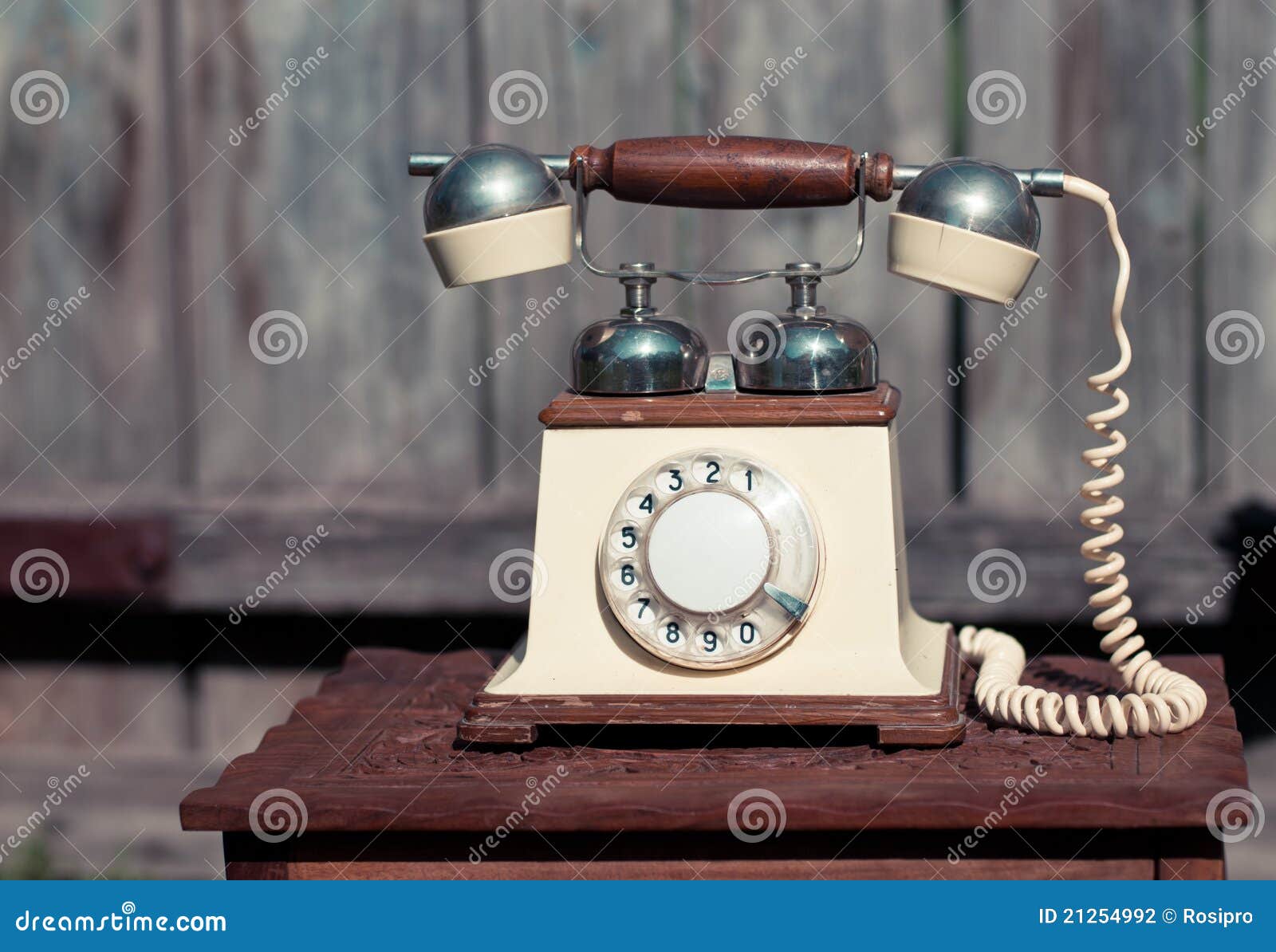 Retro telephone stock photo. Image of table, wheel, retro - 21254992