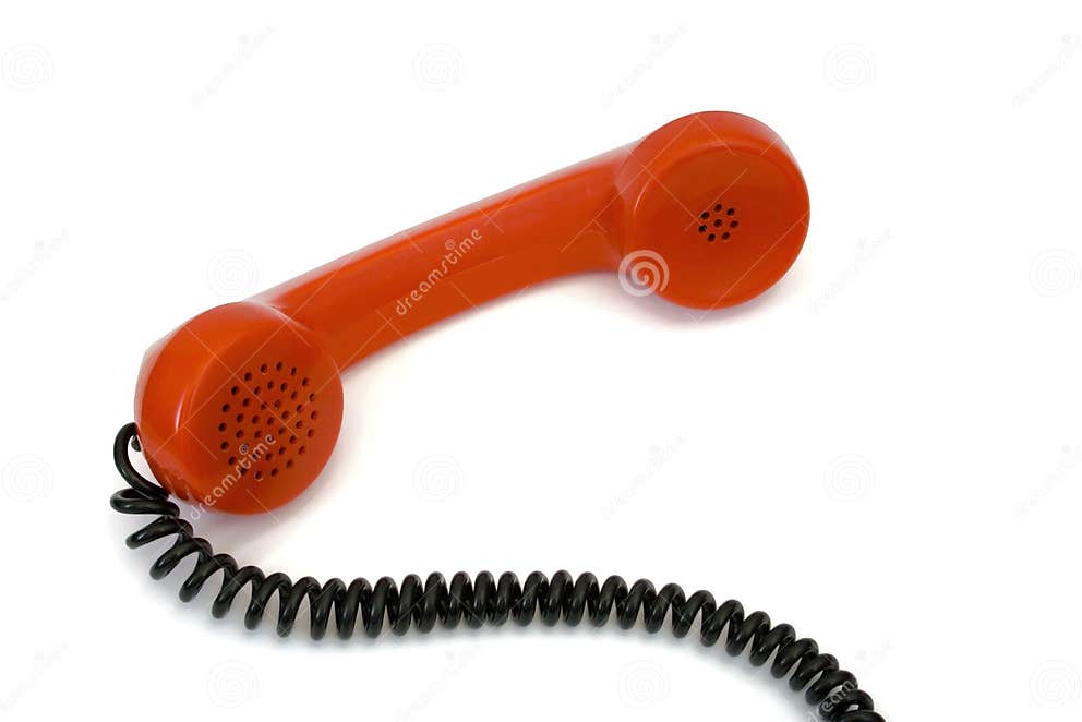 Retro telephone receiver stock photo. Image of receiver - 2726676