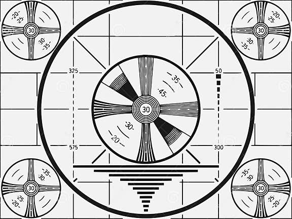 Television Test Pattern stock vector. Illustration of abstract - 115827321