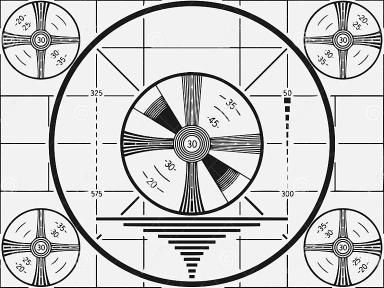 Television Test Pattern stock vector. Illustration of abstract - 115827321
