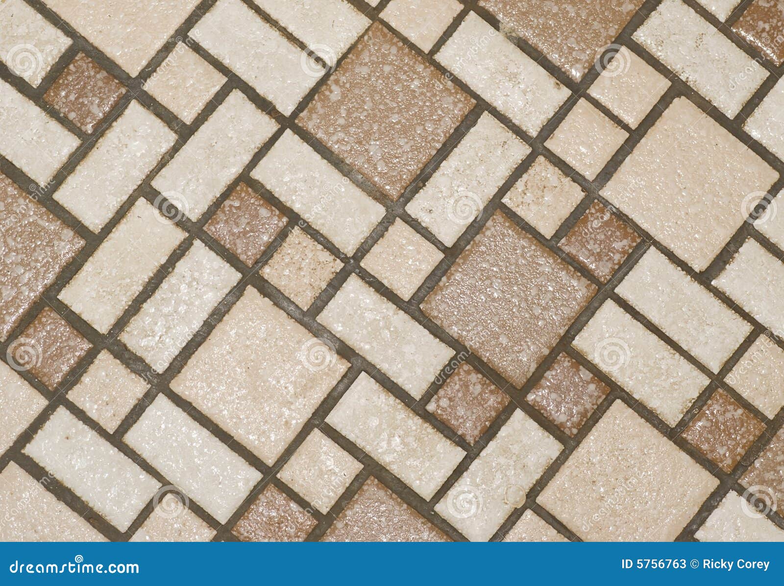 Retro Tile Background stock image. Image of floor, brown - 5756763