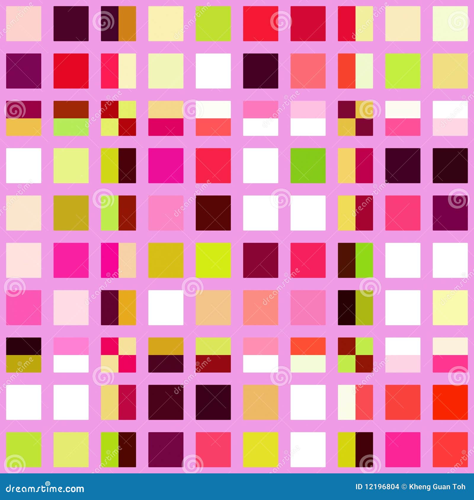 Retro tile mosaic stock illustration. Illustration of tile - 12196804