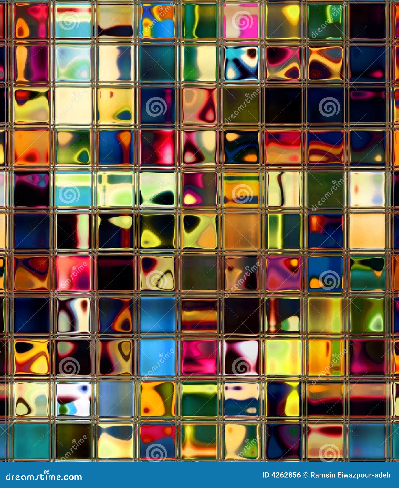 Retro Tiles stock photo. Image of orange, sixties, pink - 4262856