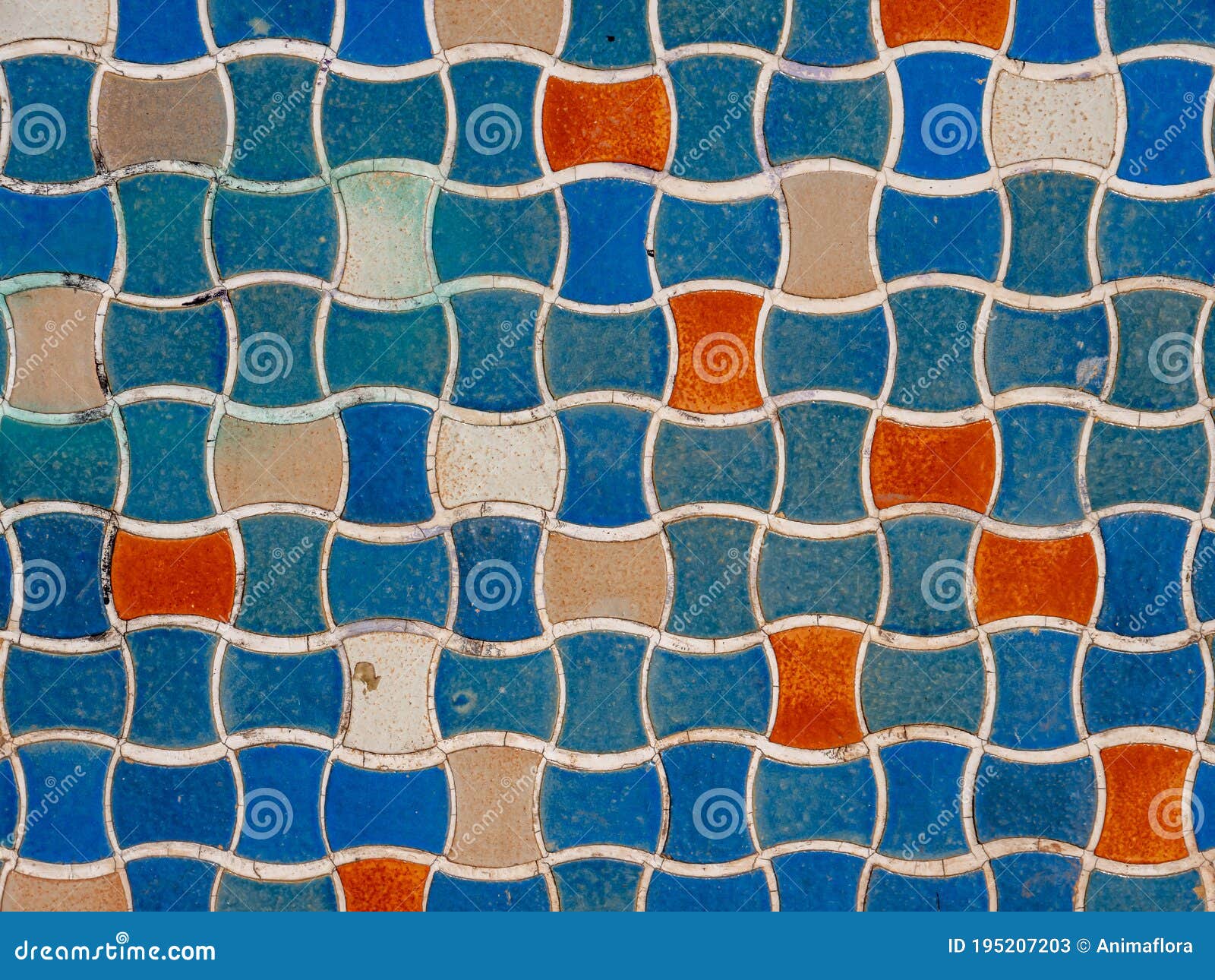 Retro Tiles Rooftop For Background Royalty-Free Stock Photo ...