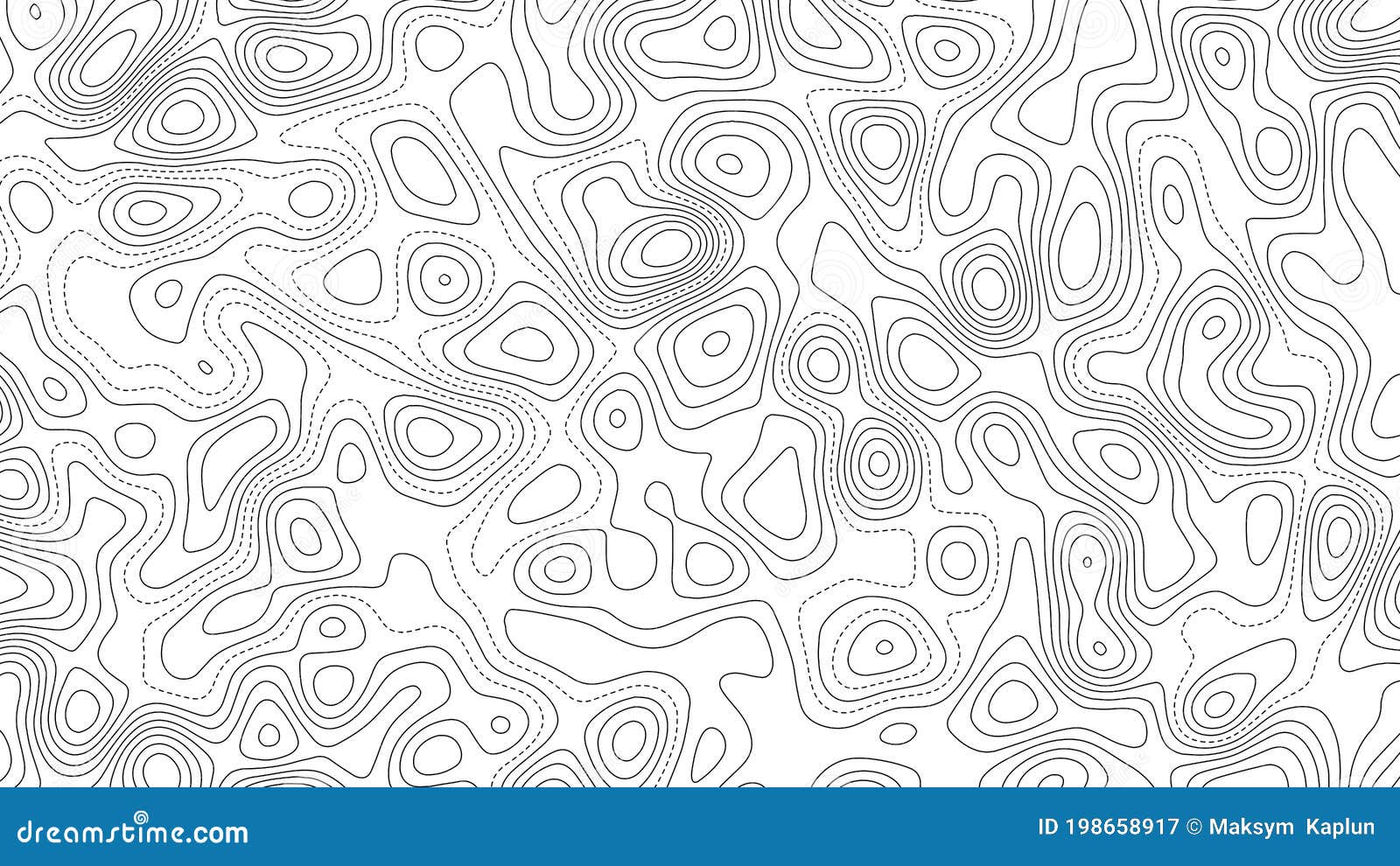 Retro Topographic Map. Geographic Contour Map. Abstract Outline Grid ...