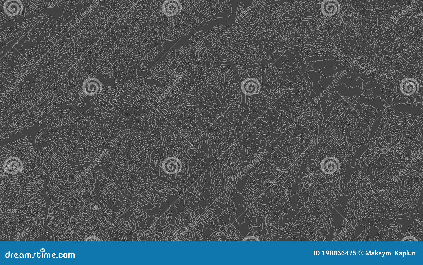 Retro Topographic Map. Geographic Contour Map. Abstract Outline Grid ...