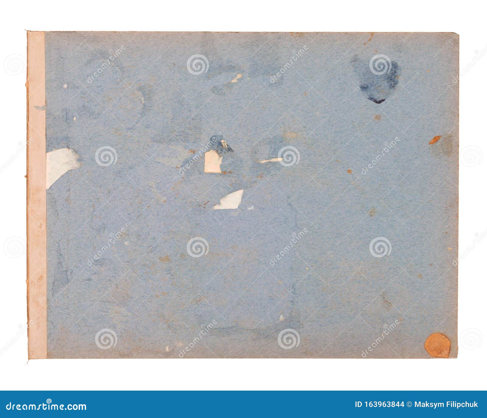 Retro Torn and Stained Notebook Cover Texture Stock Photo - Image of ...