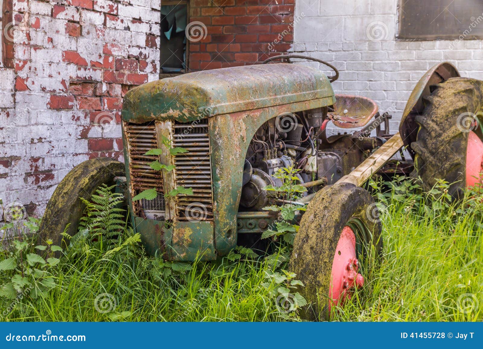 Broken Tractor Stock Photo | CartoonDealer.com #41455728