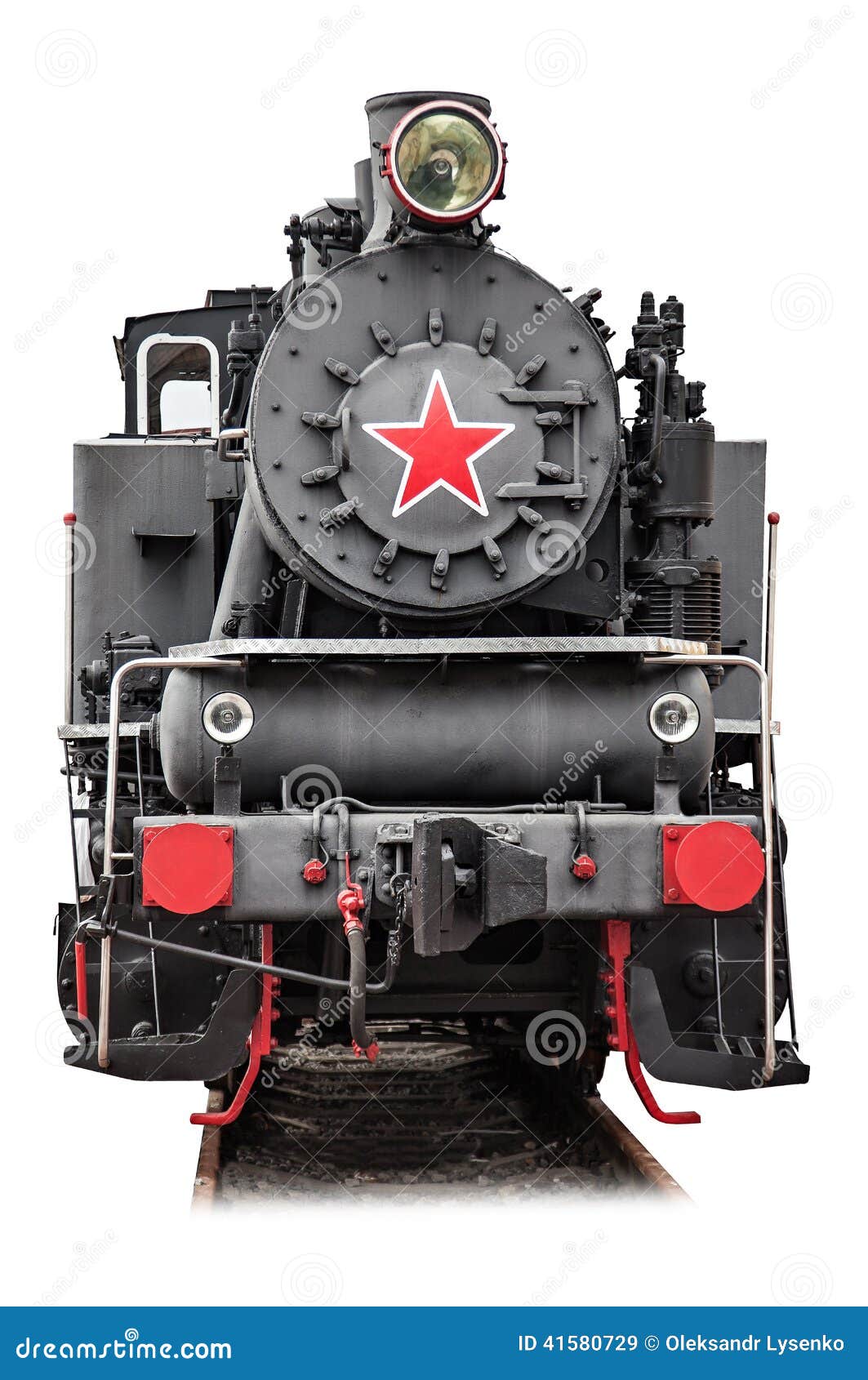 Retro train, isolated stock image. Image of historic - 41580729