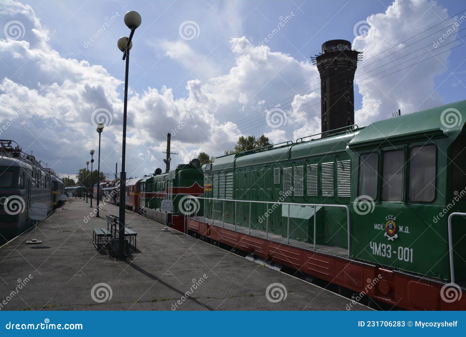 Retro train editorial stock photo. Image of retro, tree - 231706283