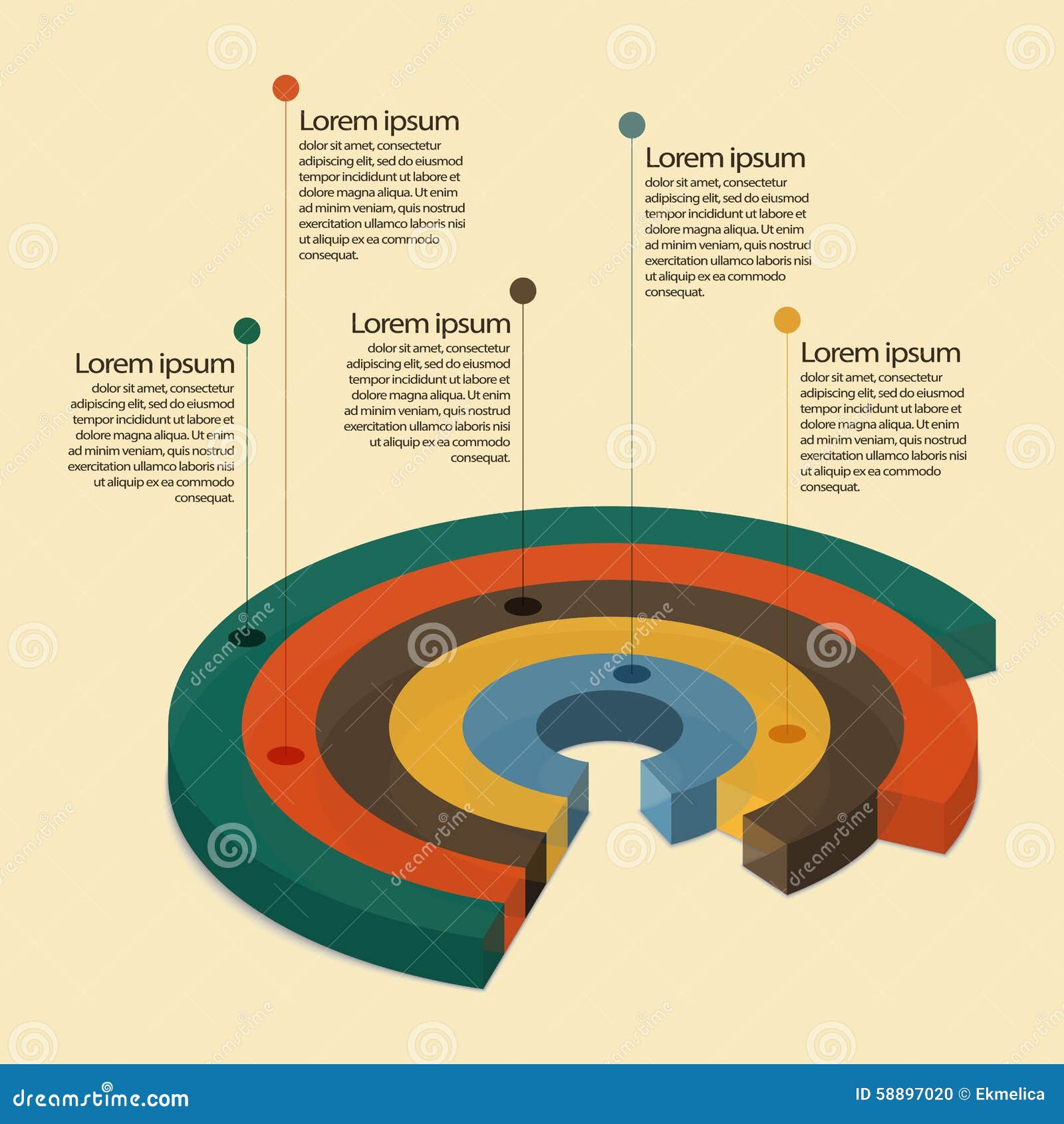 Retro Transparent Shapes Pattern Cartoon Vector | CartoonDealer.com ...