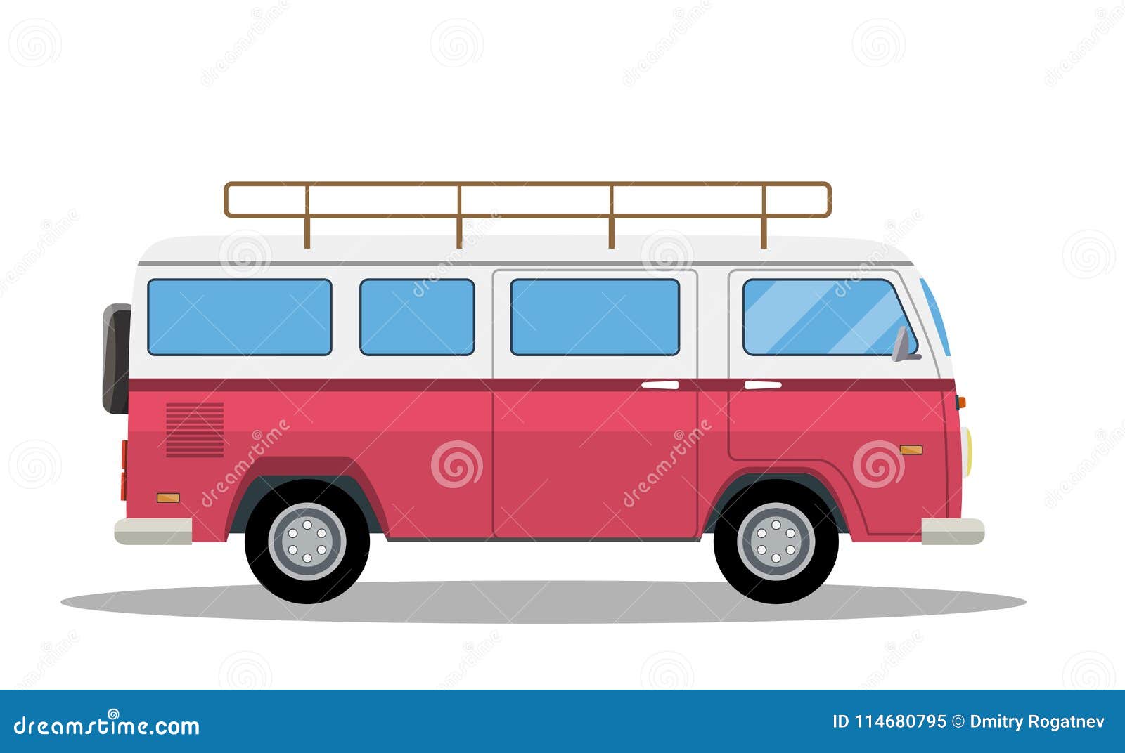 Classic Van Retro Style Icon Stock Illustrations – 1,078 Classic Van ...