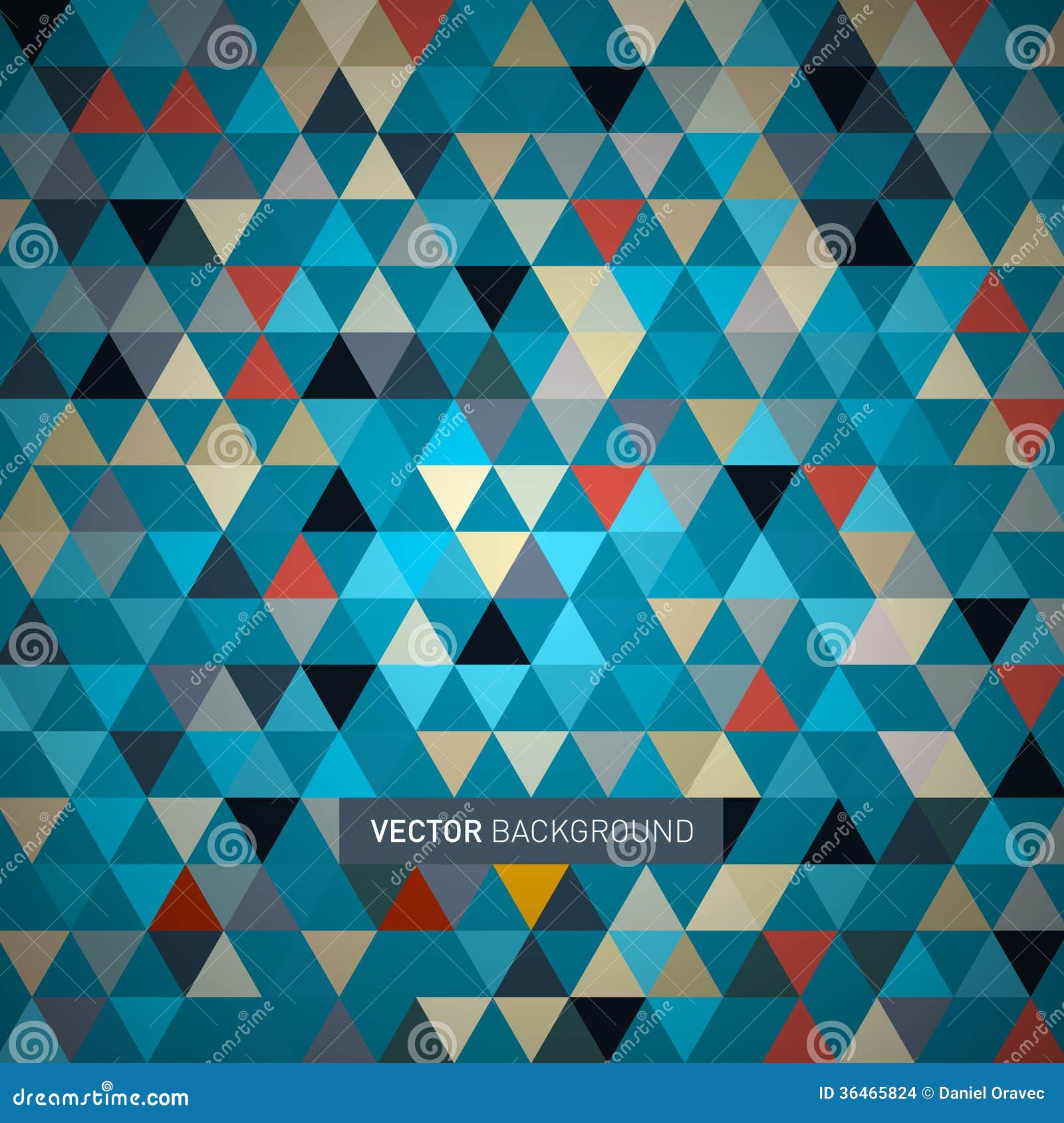 Retro Triangle Background stock vector. Illustration of fabric - 36465824