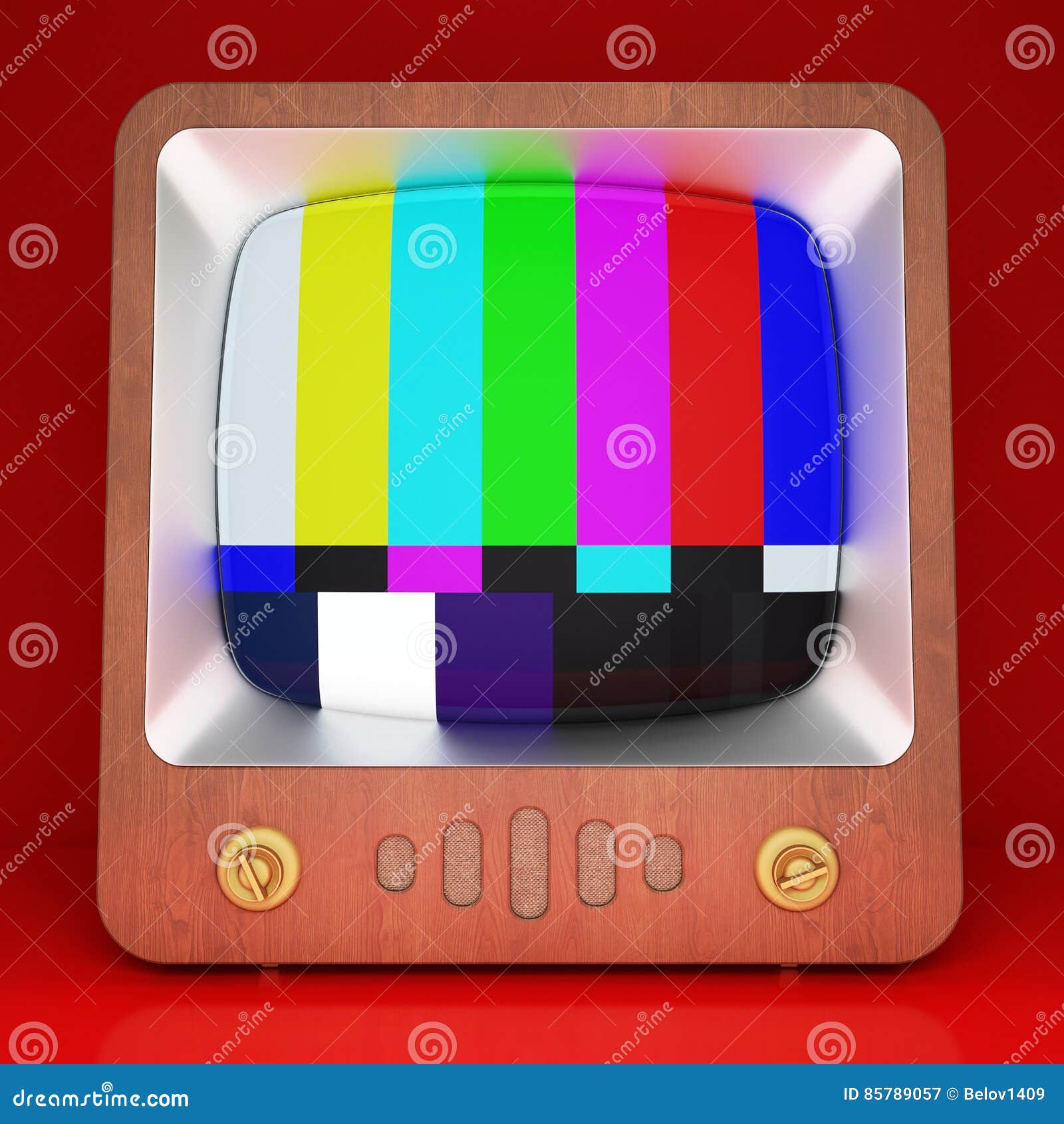 Tv Color Bars Retro