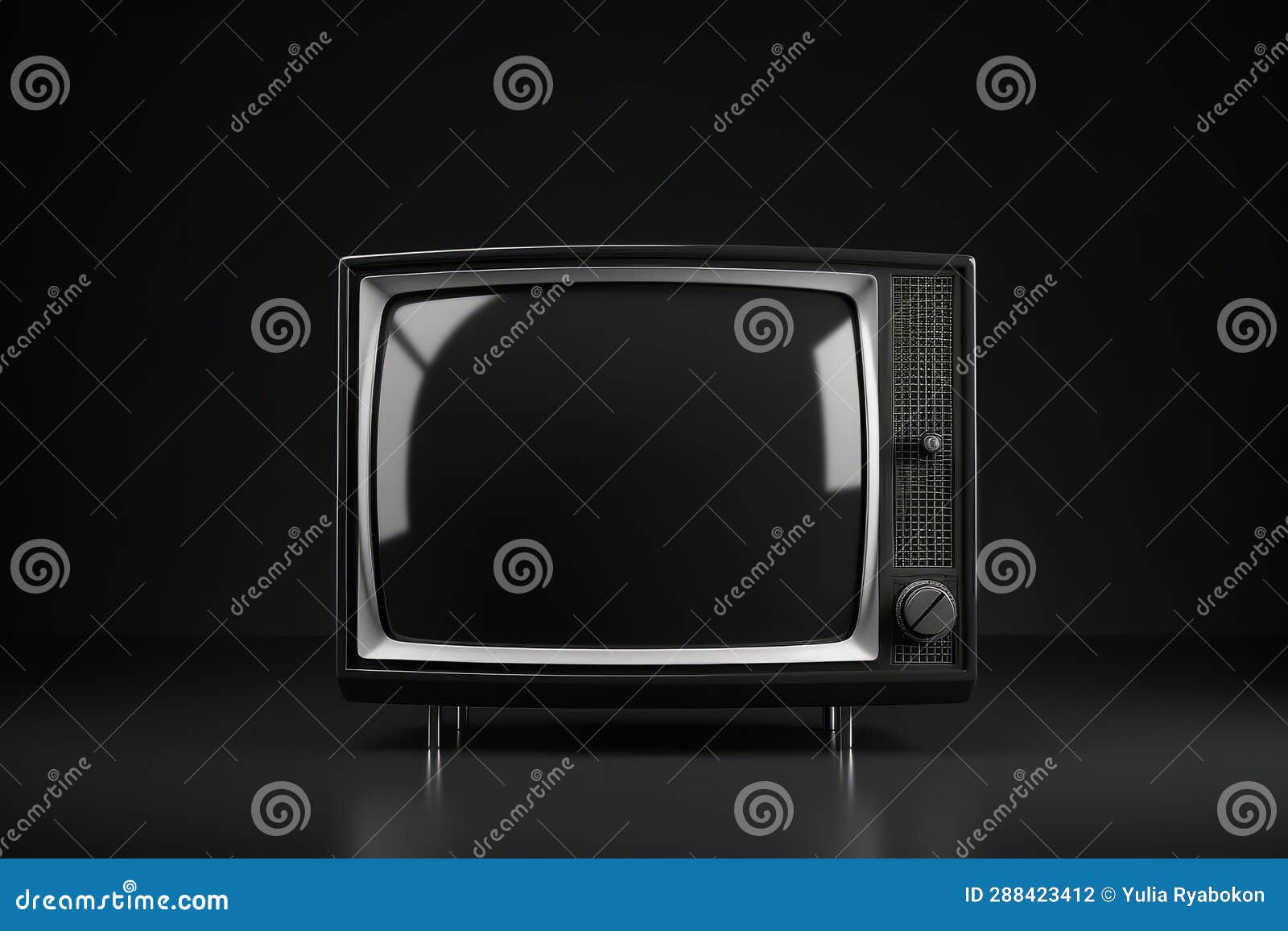 Retro tv. Generate Ai stock illustration. Illustration of background ...