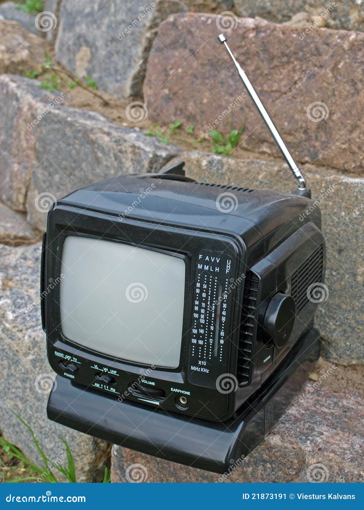 Retro TV/Radio stock image. Image of portable, radio - 21873191