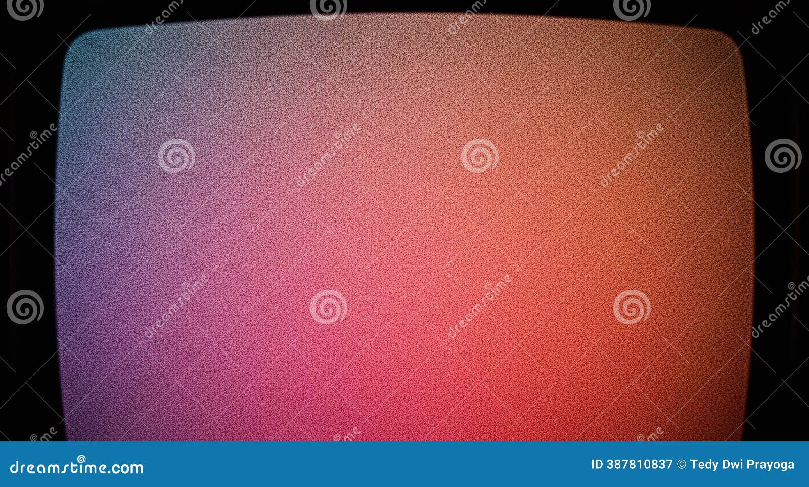 Tv Screen With Static Noise, Bad Reception Stock Photography ...