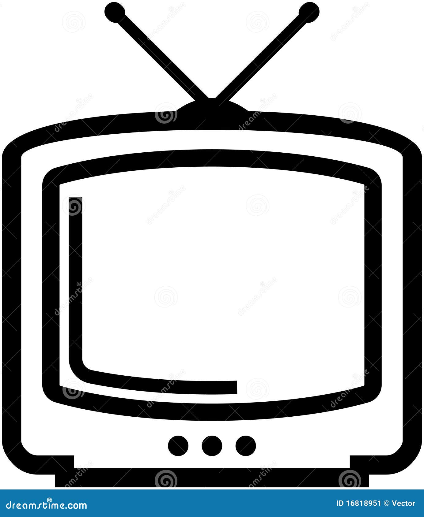 Retro TV – Vector Illustration Stock Image - Image: 16818951 Retro TV – Vector Illustration Stock Image - Image: 16818951