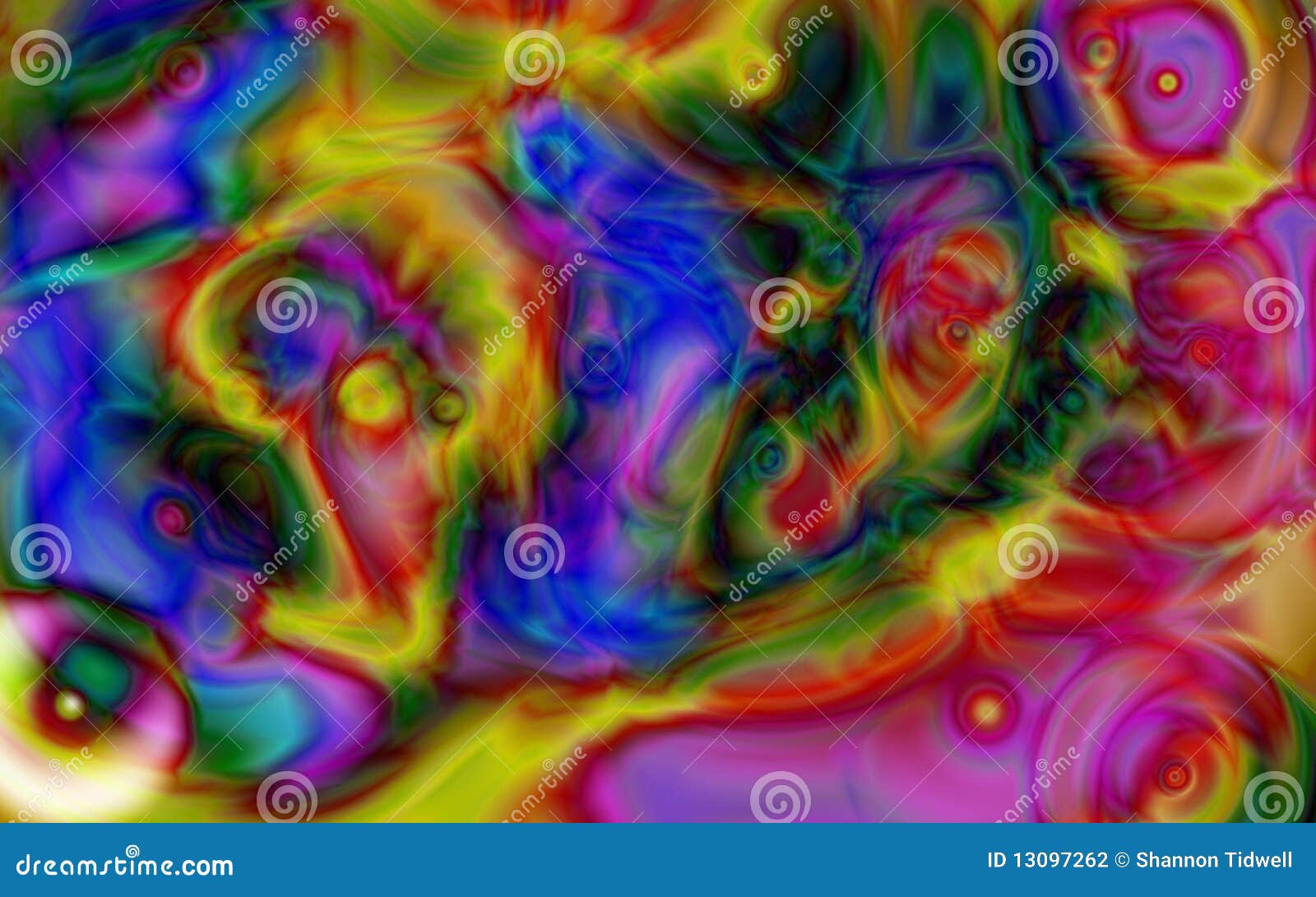 Retro Tye-tinja O Fundo Colorido E Brilhante Ilustração Stock ...