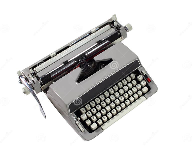 A Retro Typewriter Circa 1960s Stock Image - Image of skill, electric ...
