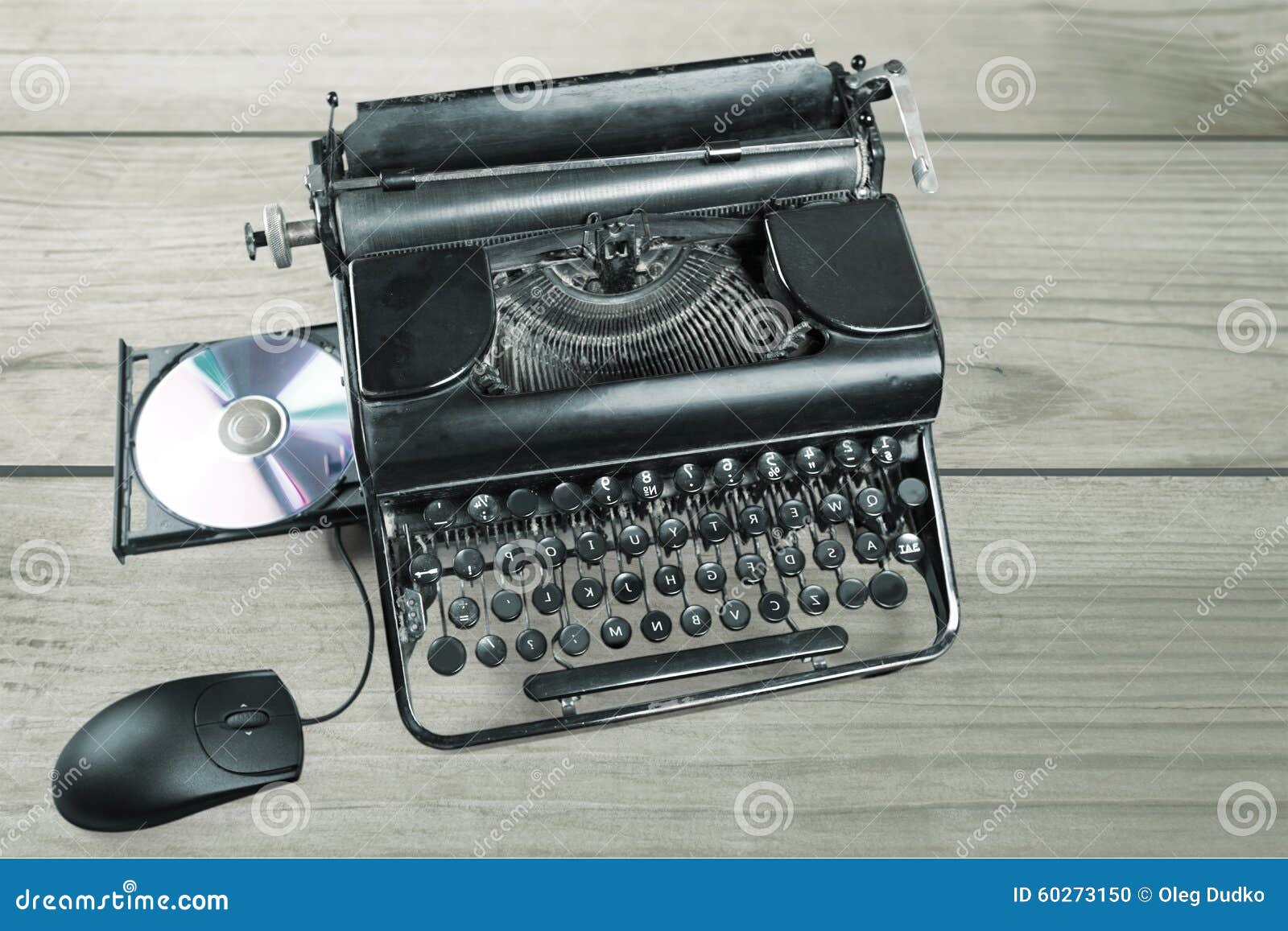 Retro Typewriter stock photo. Image of history, contemporary - 60273150