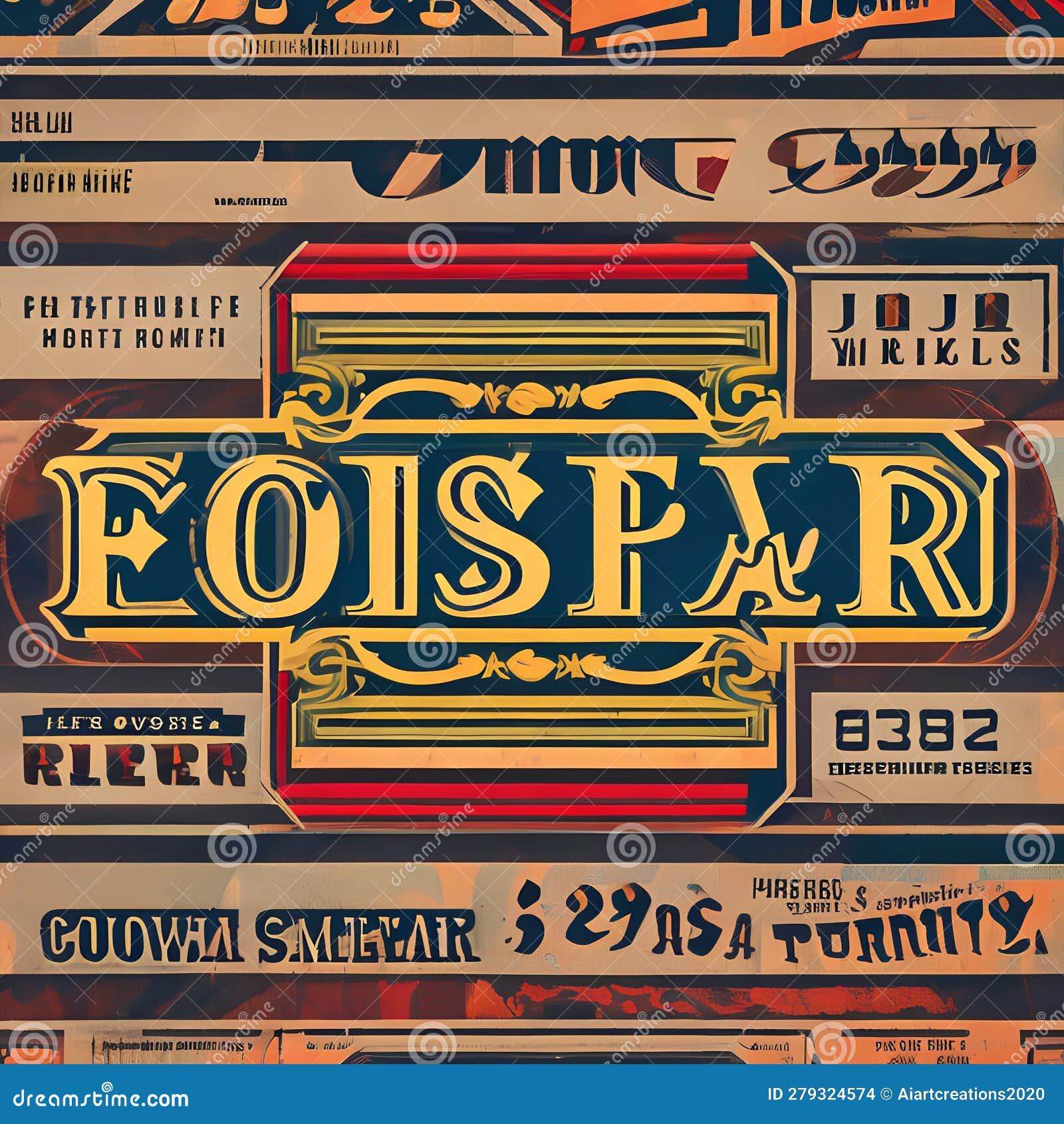 1394 Retro Typography: a Retro and Vintage-inspired Background ...