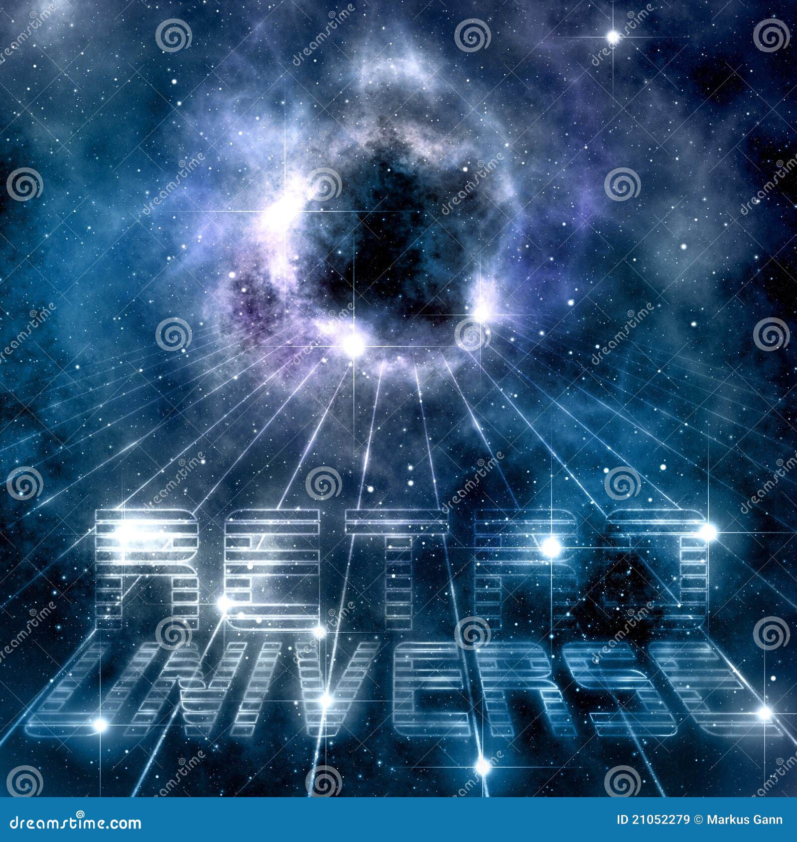 Retro universe stock illustration. Illustration of graphic - 21052279