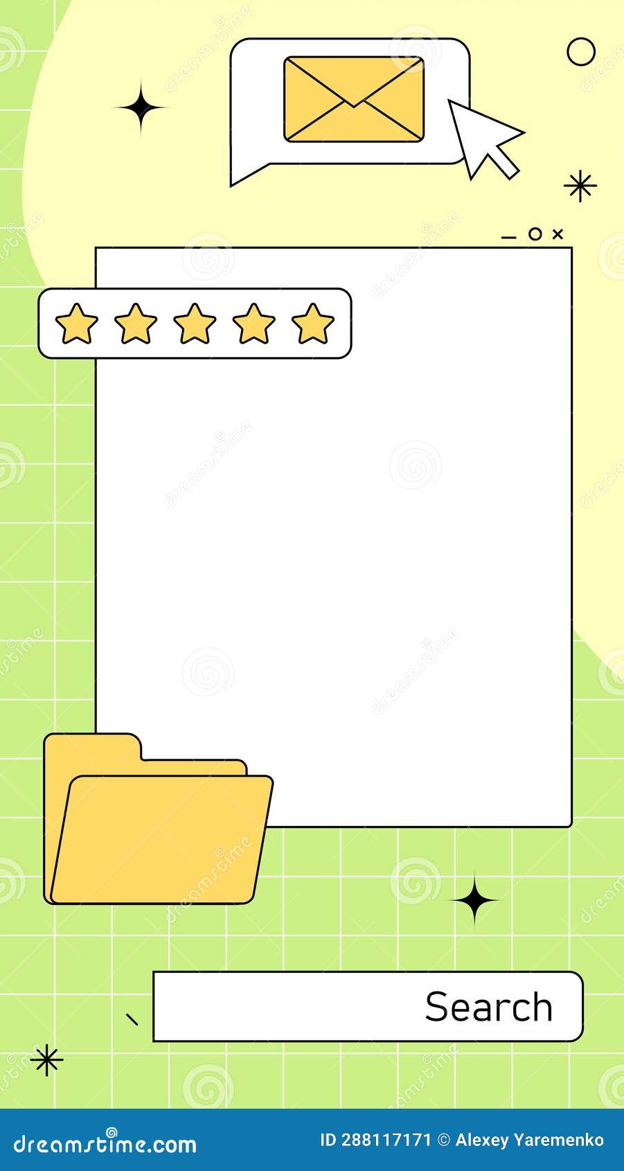 Retro Vaporwave Banner Vector Concept Stock Illustration - Illustration ...