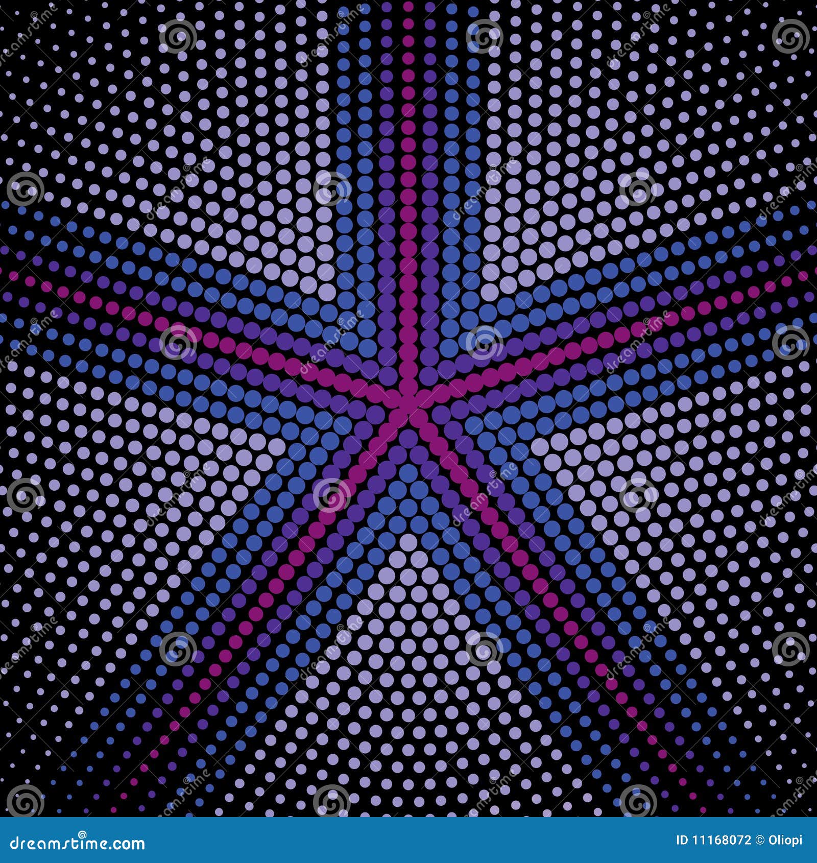 Retro Vector Dot Star stock vector. Illustration of logo - 11168072