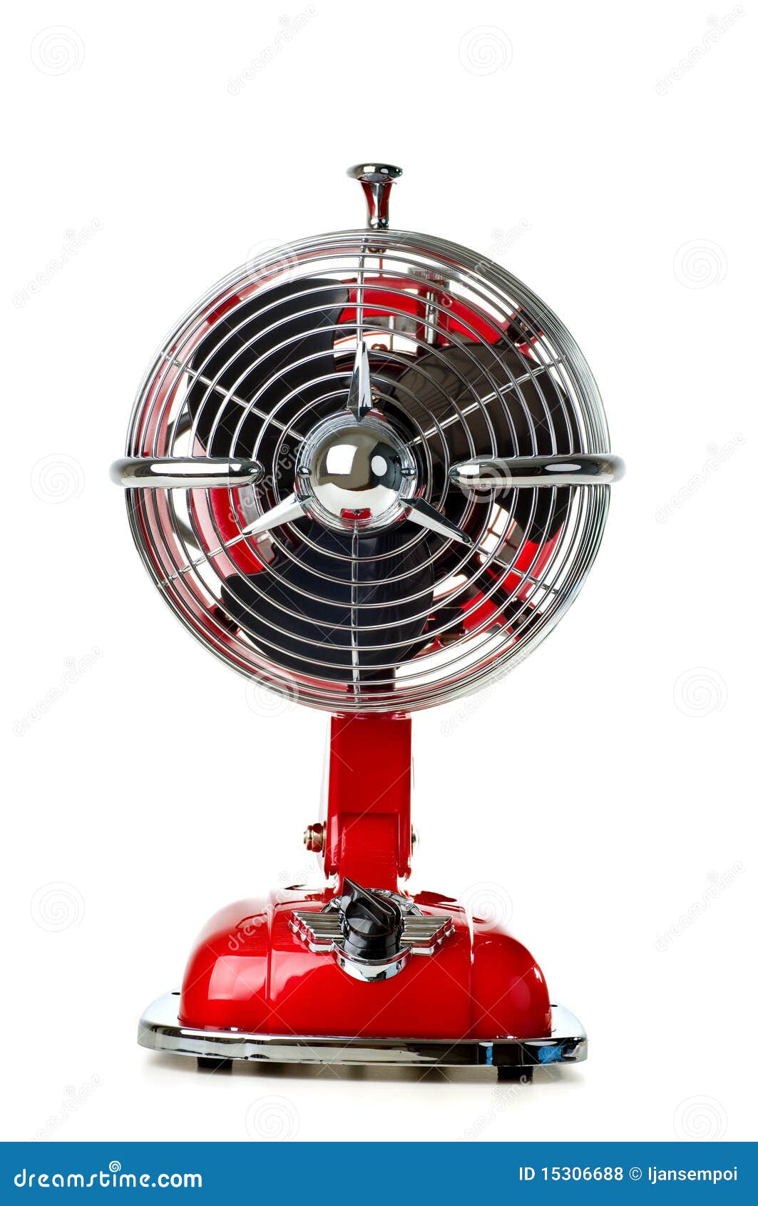 Retro ventilator stock foto. Image of wind, geïsoleerd - 15306688