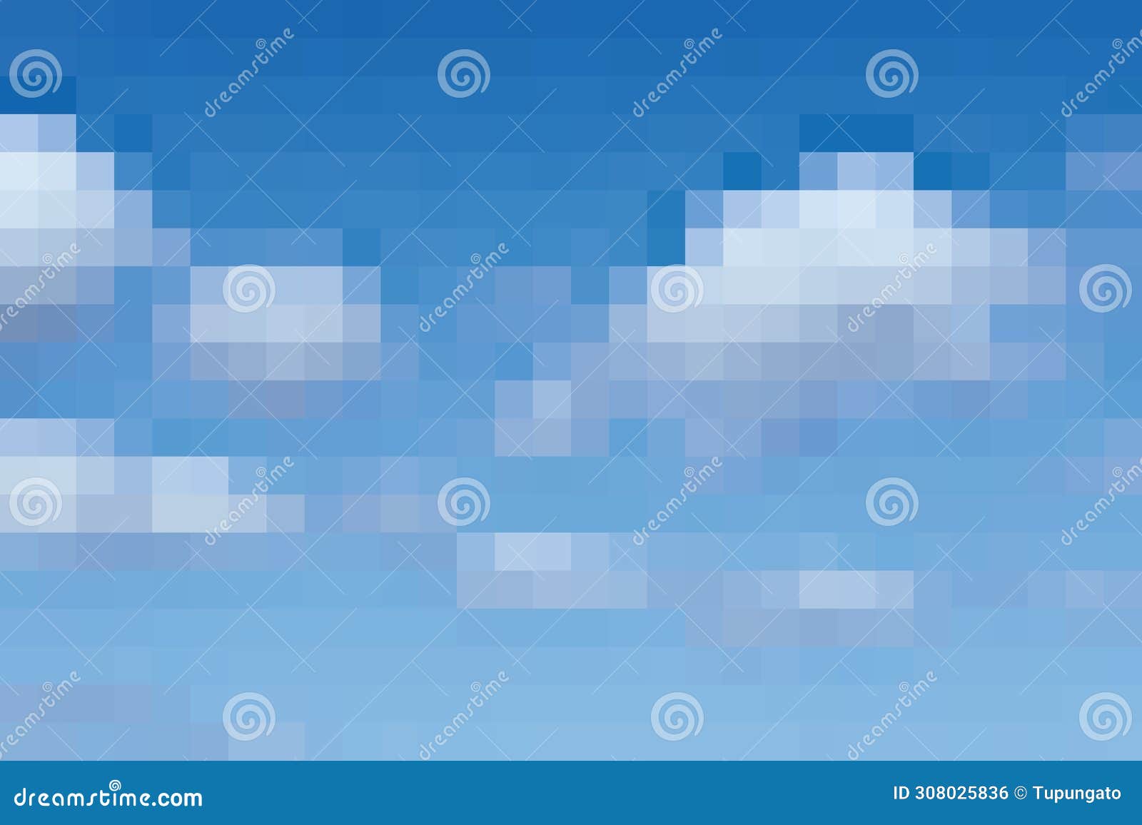 Retro Video Game Pixel Art Sky Texture Stock Illustration ...
