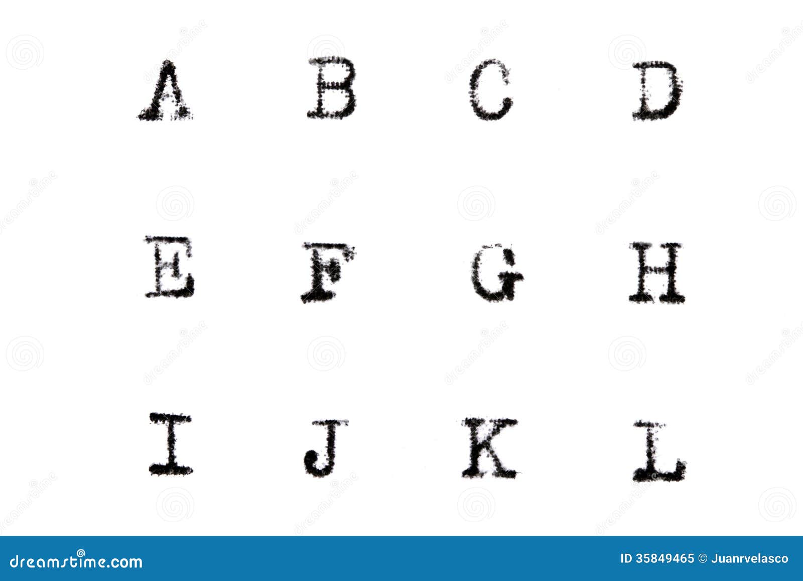 Retro Vintage Alphabet, Set 1 Stock Image - Image of dark, black: 35849465