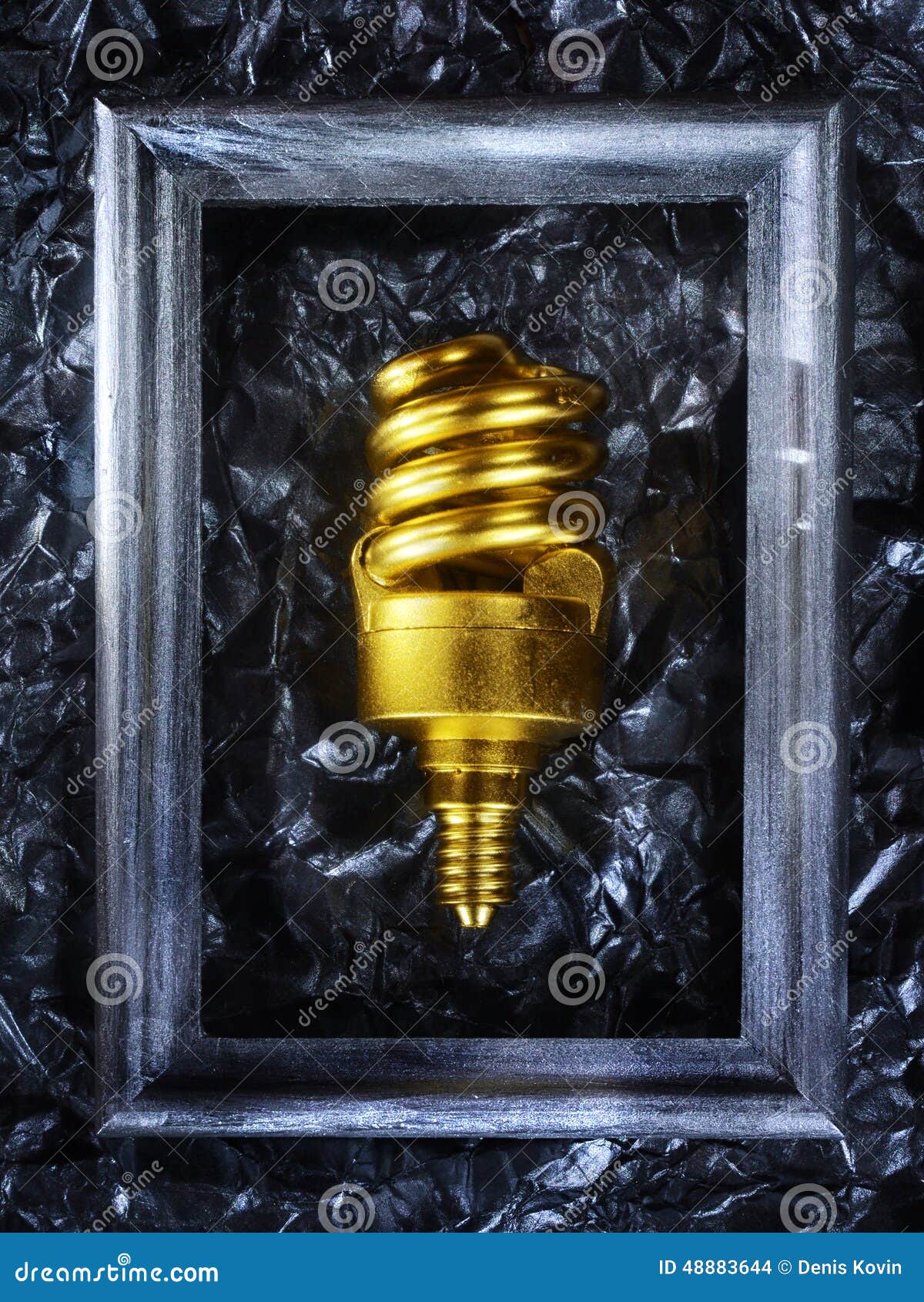 Retro Vintage Composition with Shell in Frame Stock Photo - Image of ...