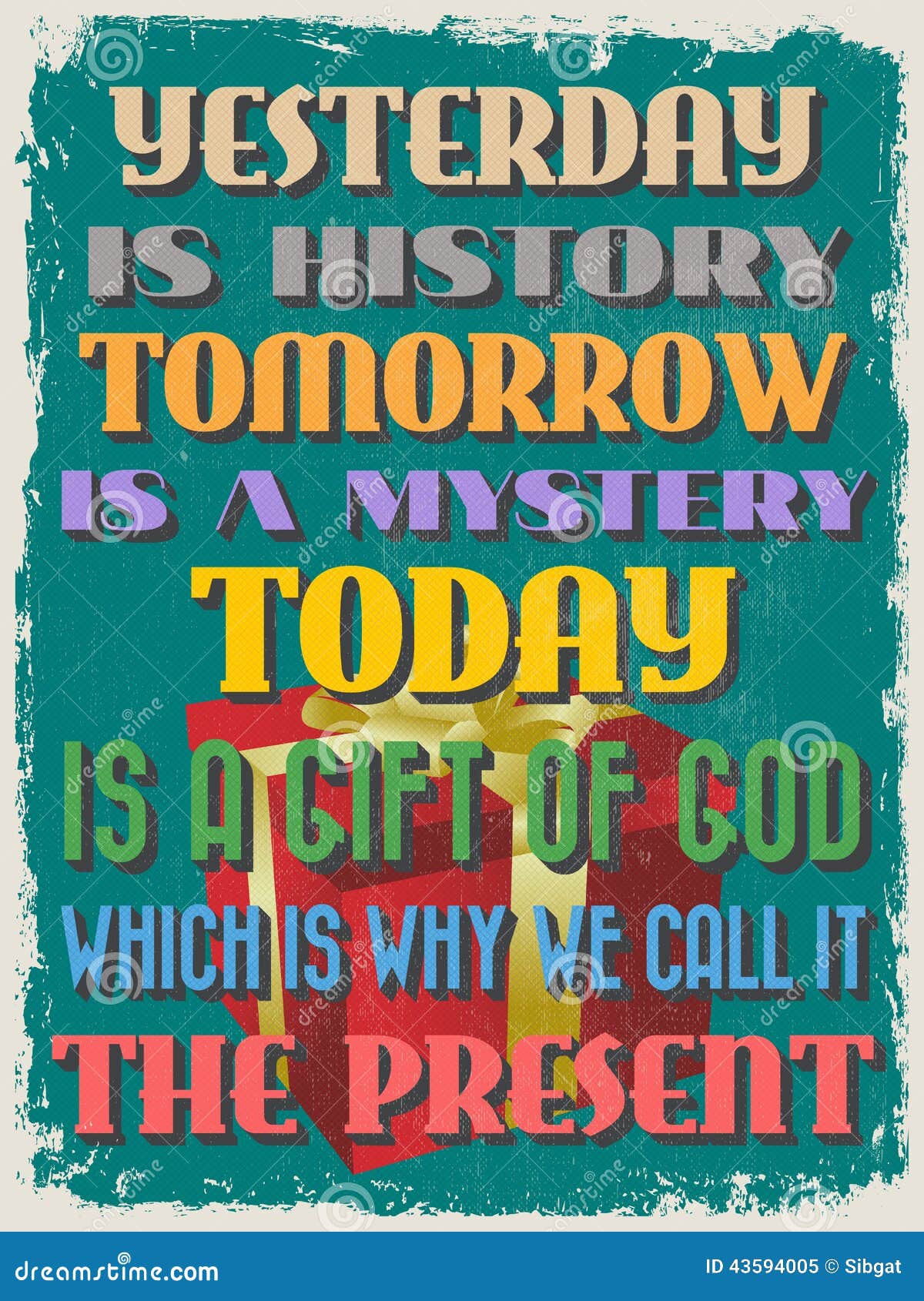 Retro Vintage Motivational Quote Poster. Vector Illustration Stock ... Retro Vintage Motivational Quote Poster. Vector Illustration Stock ...