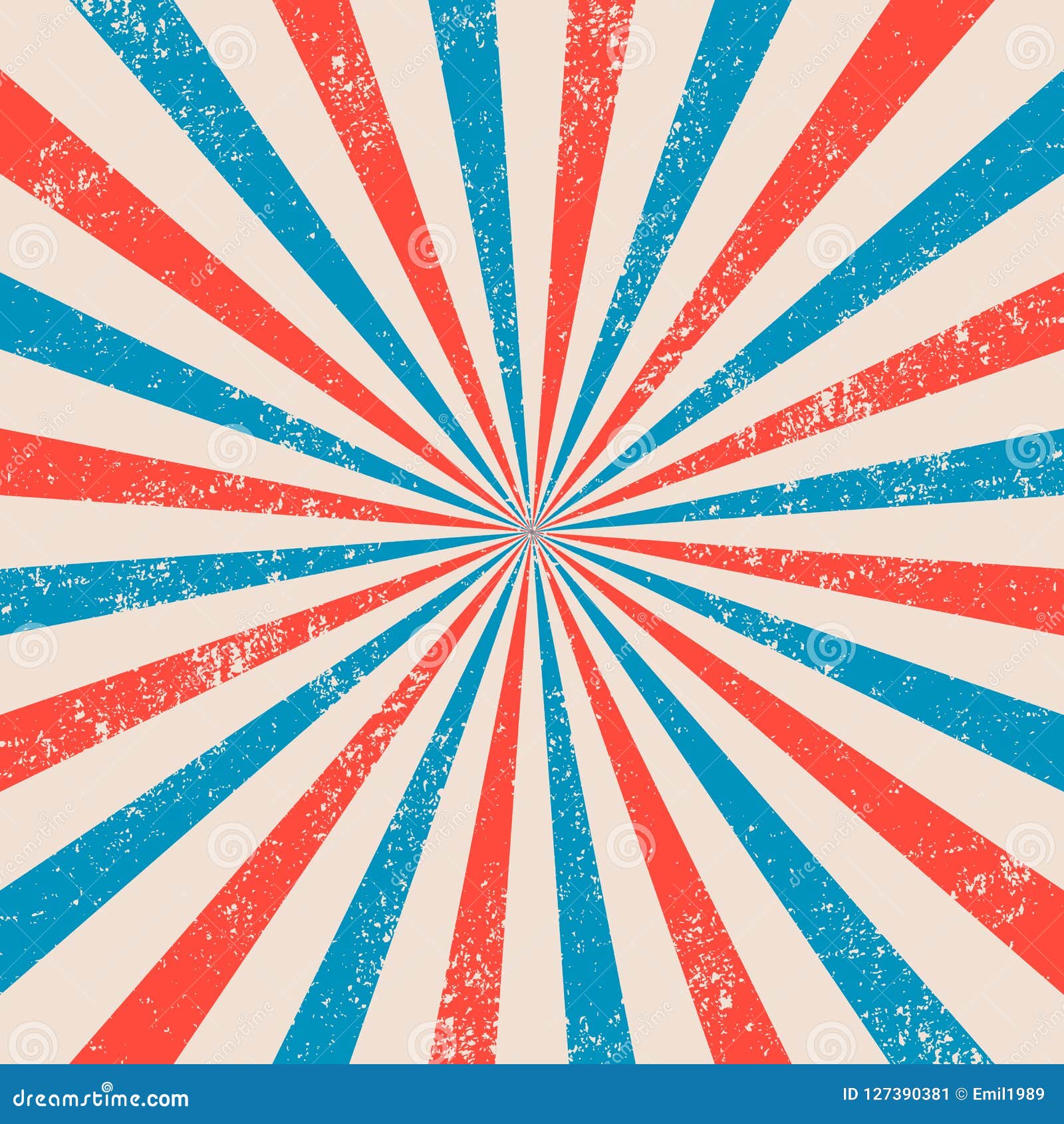 Retro Vintage Rays Background Stock Illustration - Illustration of ...