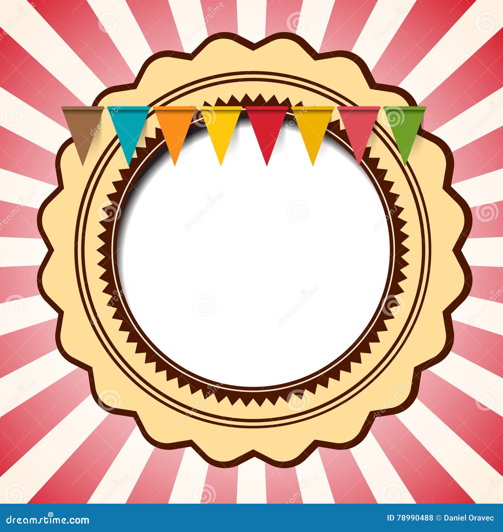 Retro - Vintage Red Star Shape Background Stock Vector - Illustration ...