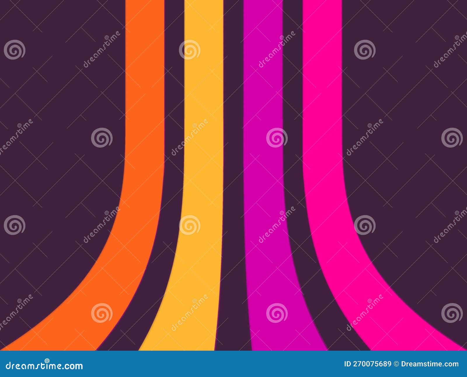 Retro Vintage Stripe Abstract Background Stock Illustration ...