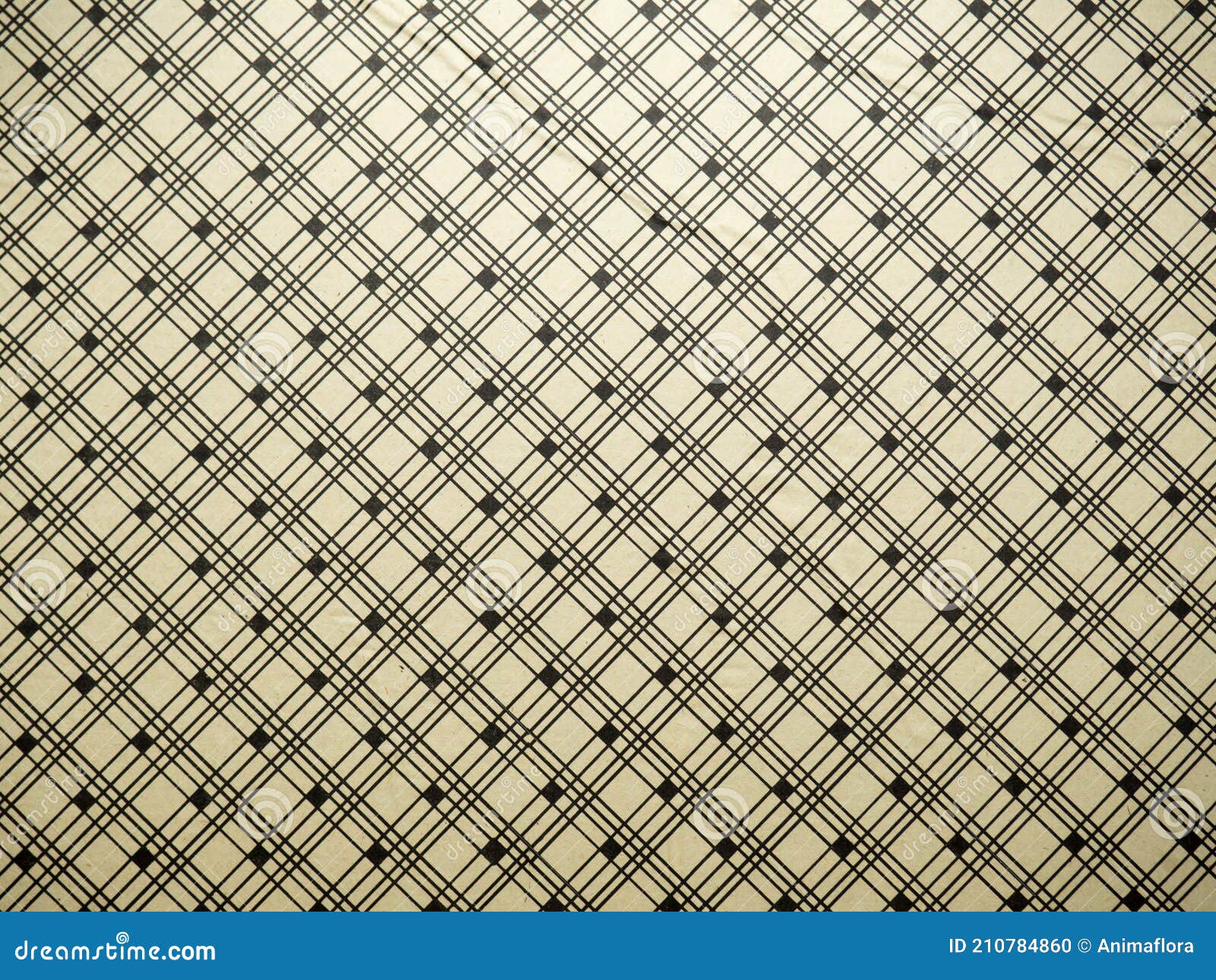 Retro Vintage Wallpaper with Yellow Pattern Stock Illustration ...