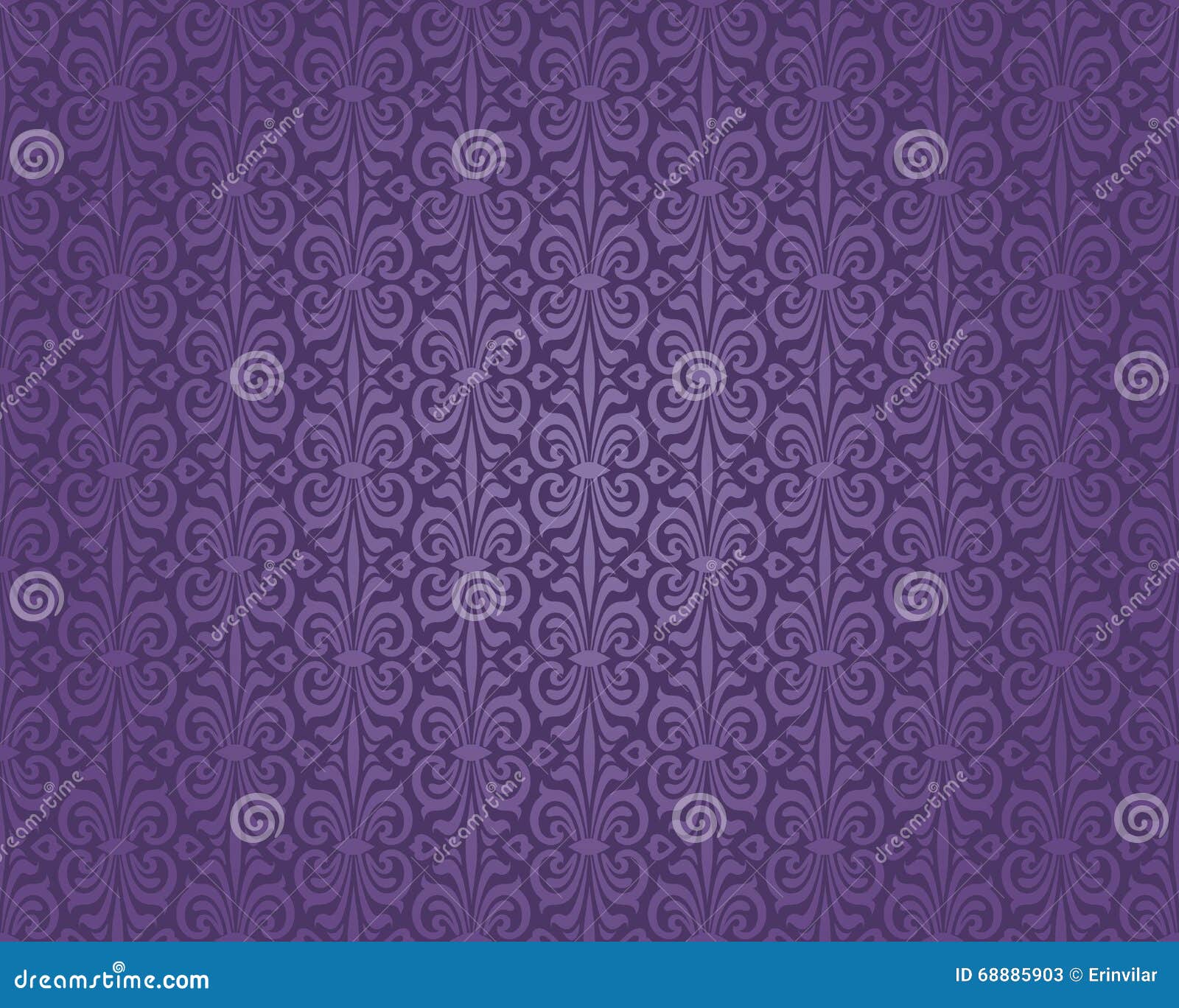 Retro Violet Vintage Pattern Background Stock Vector - Illustration of ...