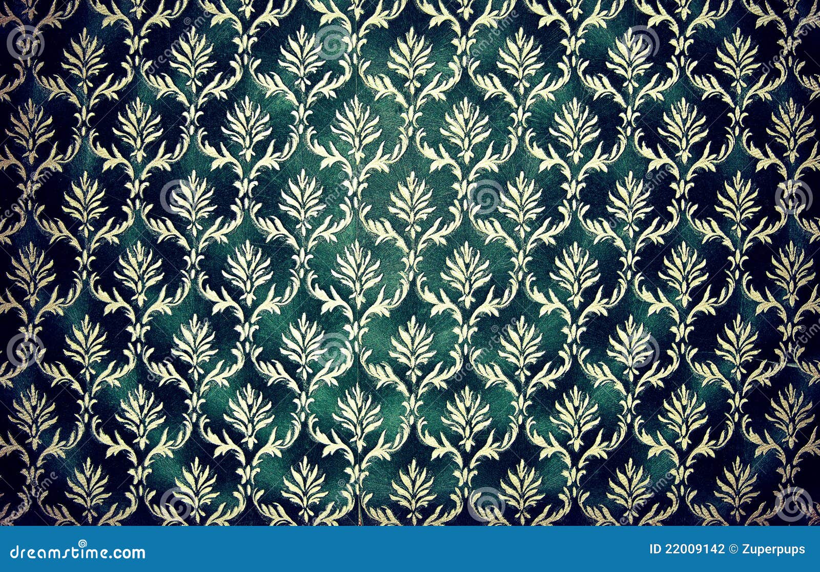 Retro wallpaper seamless stock illustration. Illustration of elegance ...