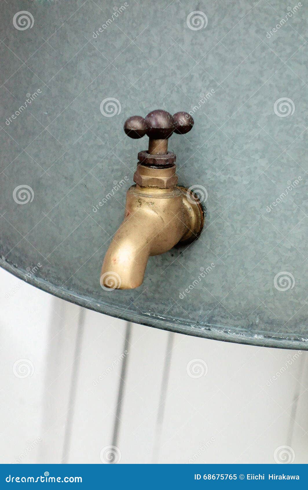 Retro water bucket stock image. Image of bucket, plate - 68675765