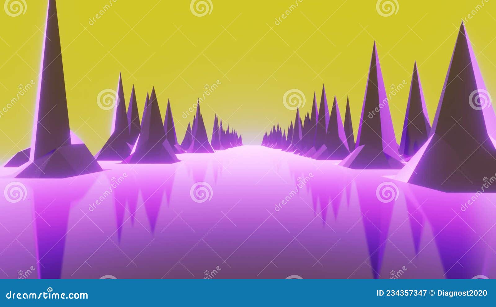 Retro Wave 80s or 90s Futuristic Sci-fi Seamless Loop Stock Video ...