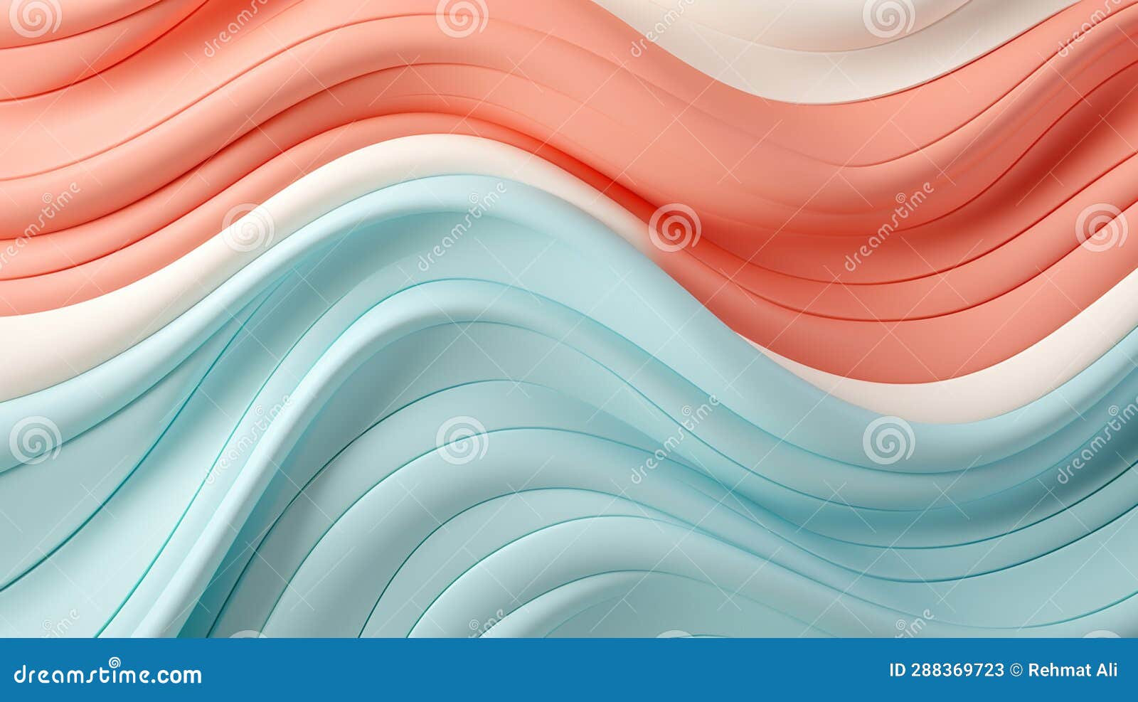 Retro Wavy Backgrounds with a Vintage Colors Stock Illustration ...