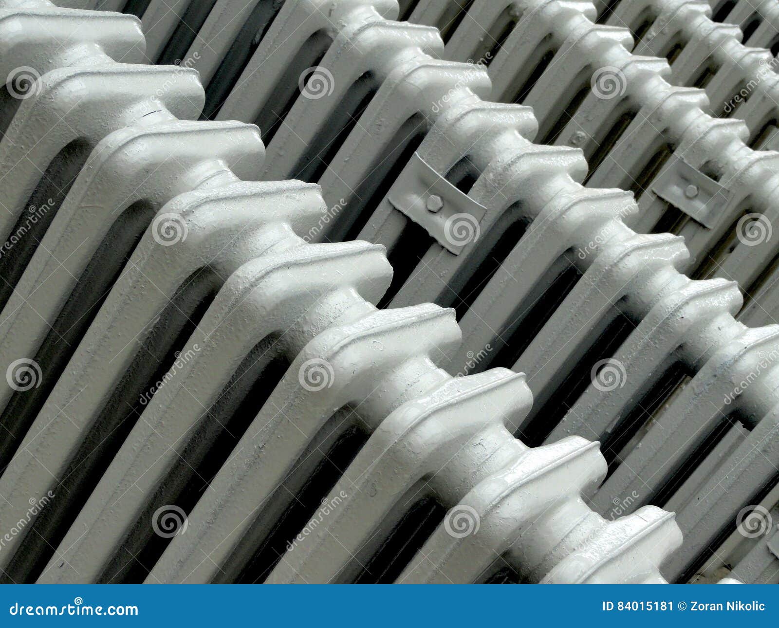 Retro white radiators stock image. Image of group, temperature - 84015181